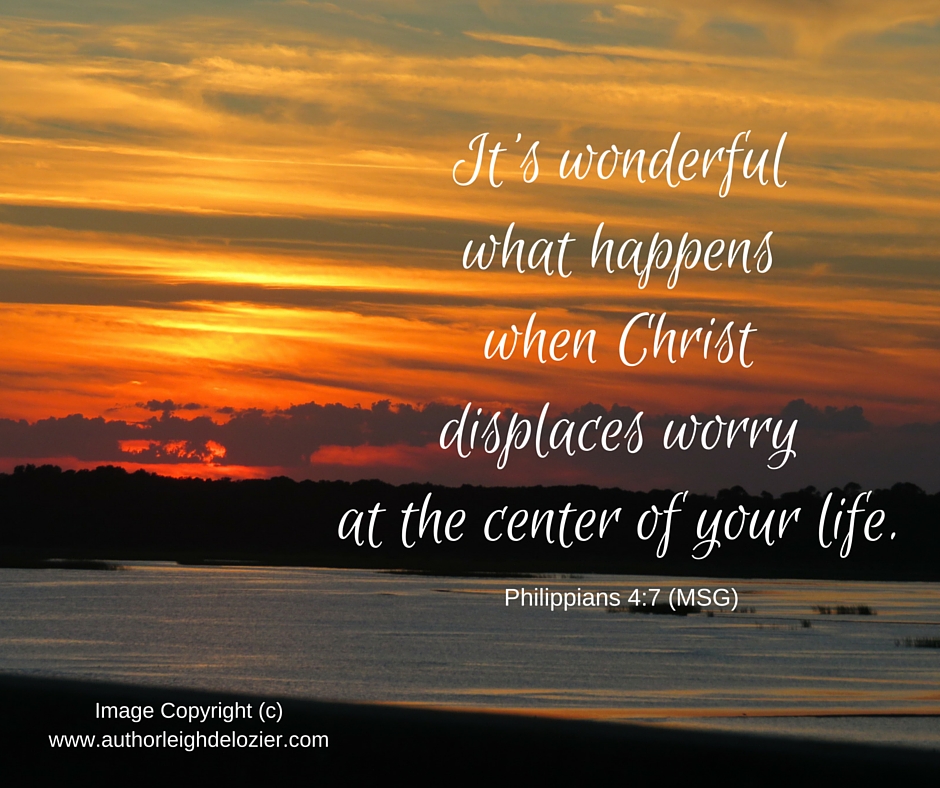 Scripture Saturday: Philippians 4:7 – Leigh DeLozier